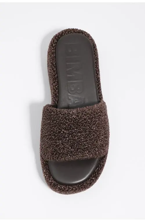 Bimba Y Lola Textile High Sole Sandal