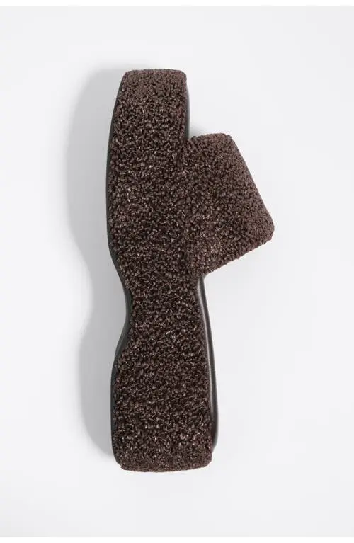 Bimba Y Lola Textile High Sole Sandal