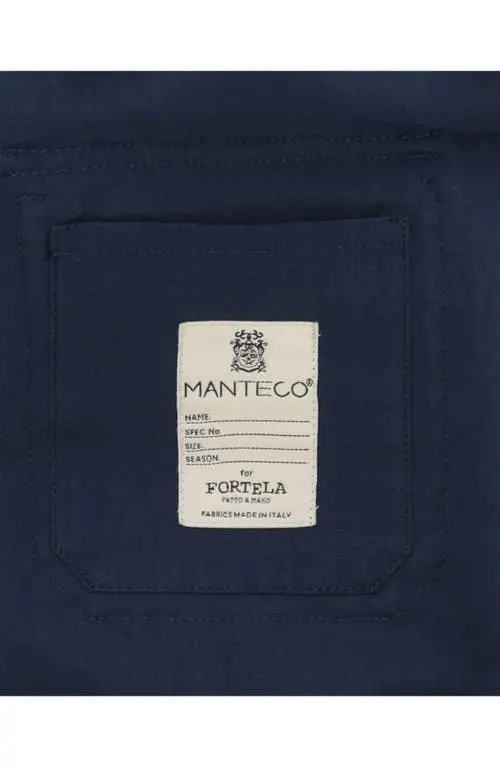FORTELA Albert Cotton Jacket - Blue