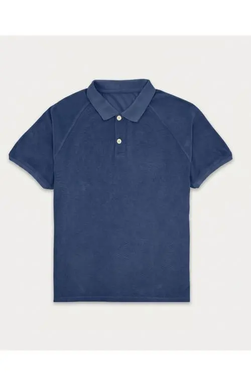 FORTELA Brody Terry Polo - Indigo