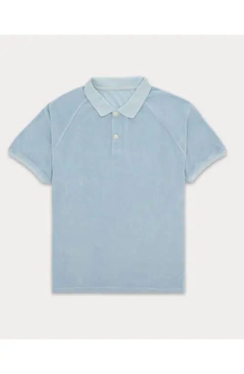 FORTELA Brody Terry Polo - Light Blue