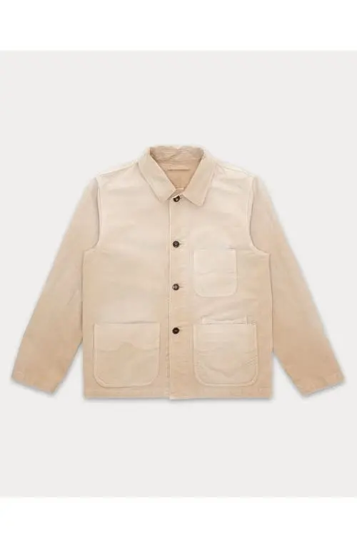 FORTELA Montana Sunfaded Cotton Jacket - Beige