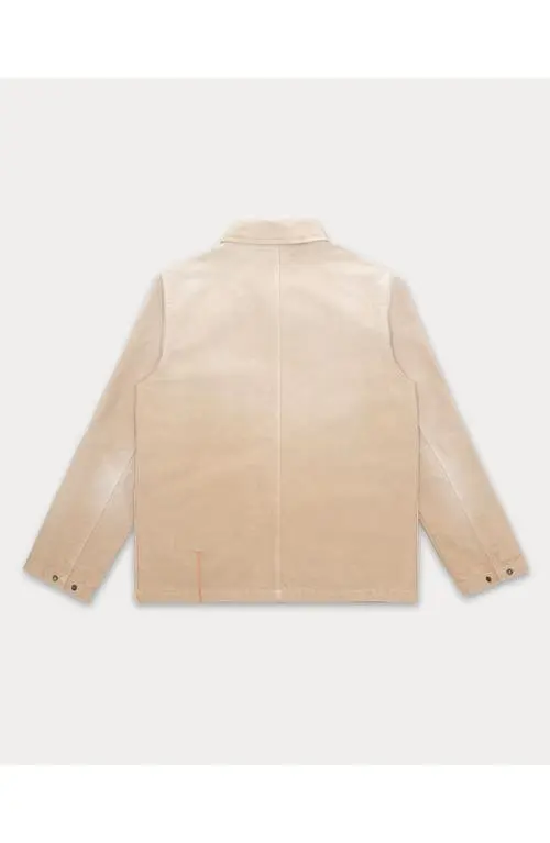 FORTELA Montana Sunfaded Cotton Jacket - Beige