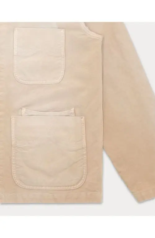 FORTELA Montana Sunfaded Cotton Jacket - Beige