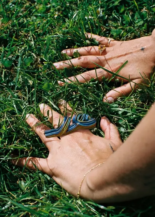 FORM & SEEK Superbloom Ring - Blue Green