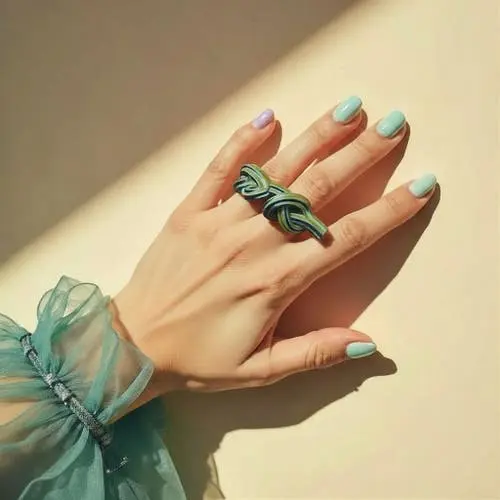 FORM & SEEK Superbloom Ring - Blue Green