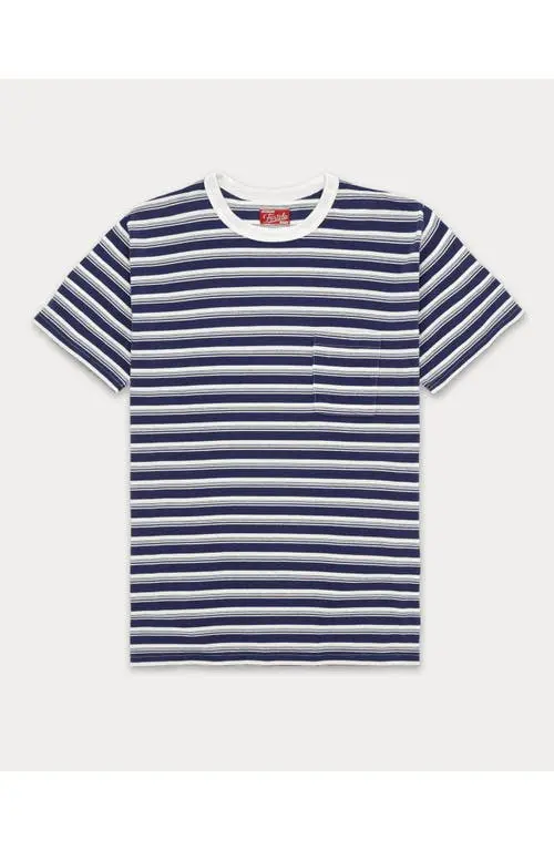 FORTELA Yakut Striped T-shirt - Light Blue