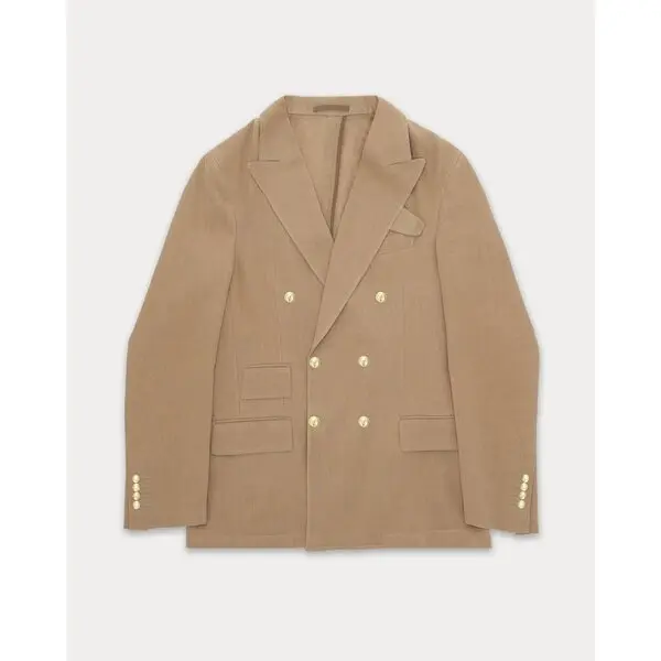 FORTELA Travel Classic Linen Jacket - Beige