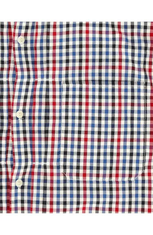 FORTELA Peter Vichy Check Cotton Overshirt - Multicolor