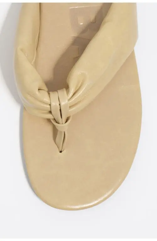 Bimba Y Lola Leather Tubular Flat Sandal