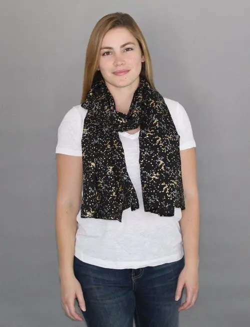 PASSION LILIE Splatter Dot Scarf