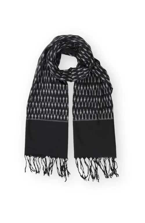 PASSION LILIE Classic Scarf - Black