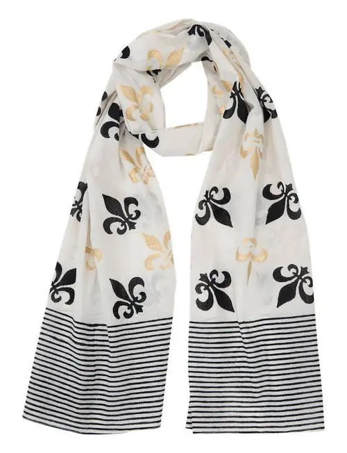PASSION LILIE Fleur De Lis Scarf