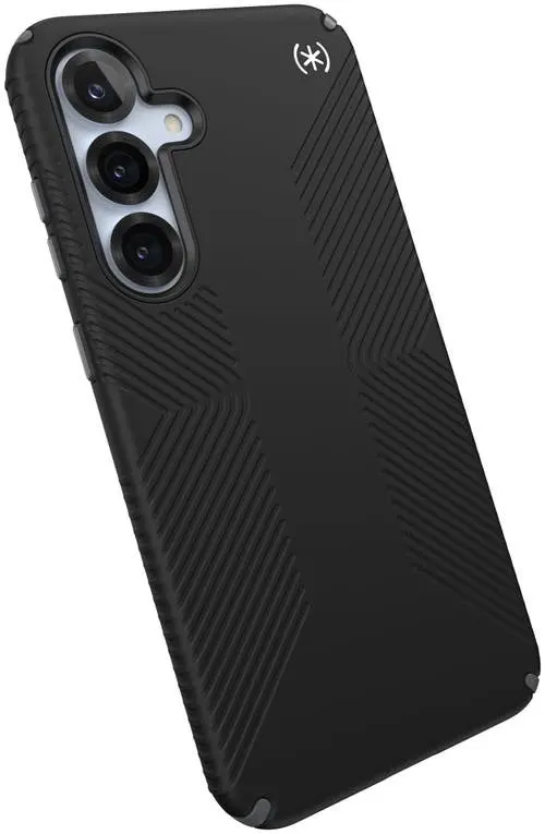 SPECK Presidio2 Grip Case With Magnet For Samsung Galaxy S25 Plus - Black