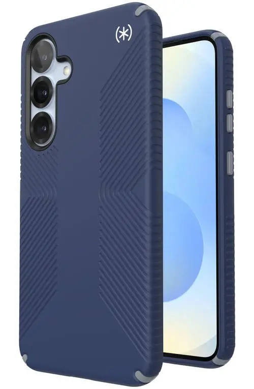 SPECK Presidio2 Grip Case With Magnet For Samsung Galaxy S25 Plus - Blue