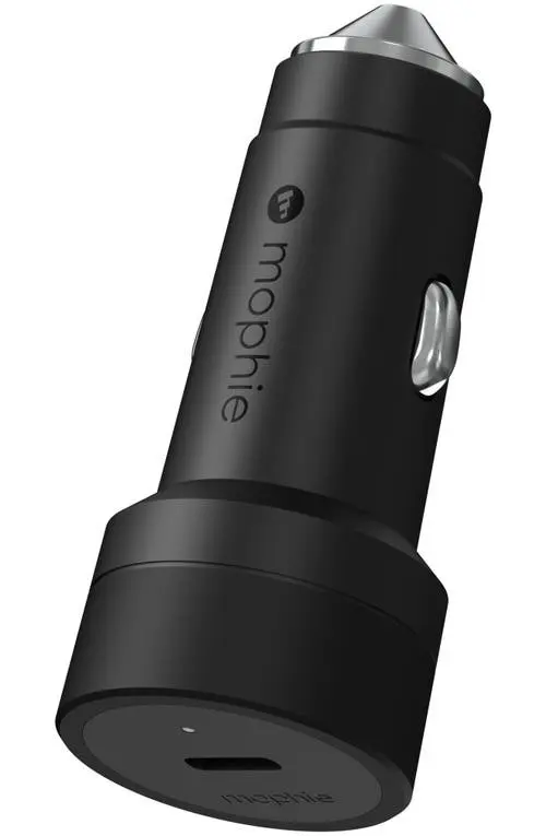 MOPHIE Usb C Car Charger 30w - Black