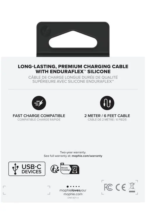 MOPHIE Charge Stream Usb-c To Usb-c Cable 6ft