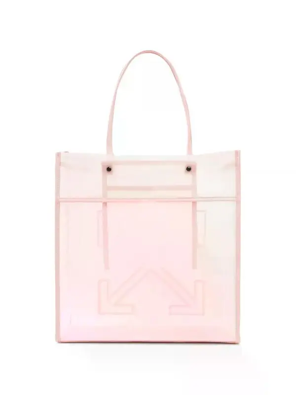 Off-White Market Arrows Mesh Tote Bag - Pink