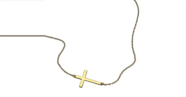 Jennifer Zeuner Jewelry Theresa 1" Necklace In 14k Yellow Gold - One-color
