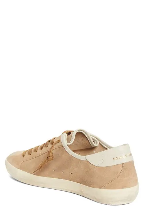 GOLDEN GOOSE Super-star Sneakers - Tabacco/cream
