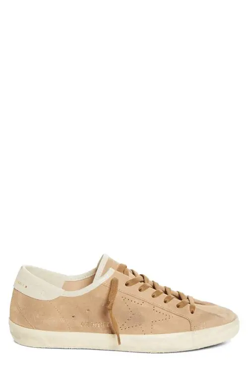 GOLDEN GOOSE Super-star Sneakers - Tabacco/cream