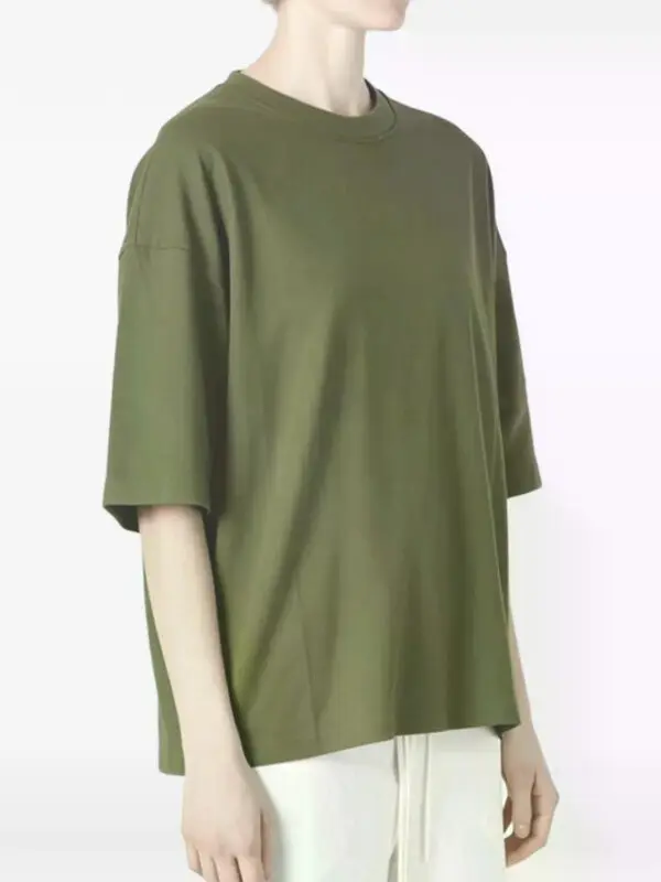 THE ELDER STATESMAN Playa Crew-neck Drop-shoulder T-shirt