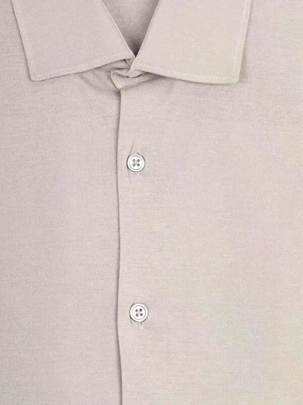 FILIPPO DE LAURENTIIS Long-sleeve Button-up Shirt - Neutrals