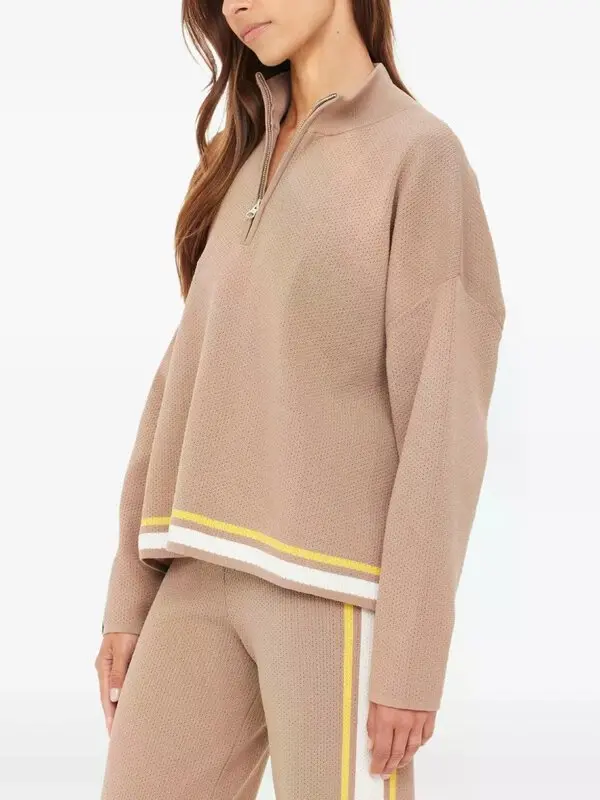 The Upside Veneto Carter Half-zip Sweater