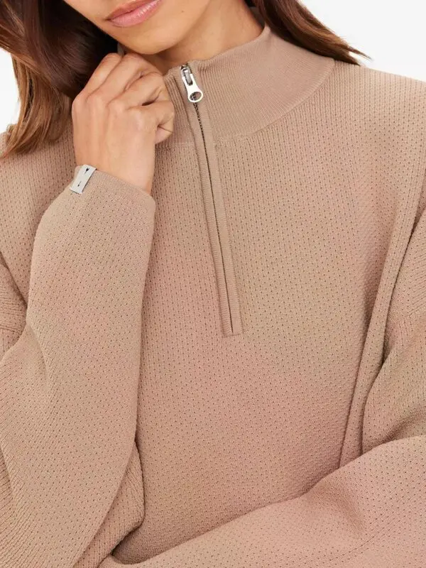 The Upside Veneto Carter Half-zip Sweater