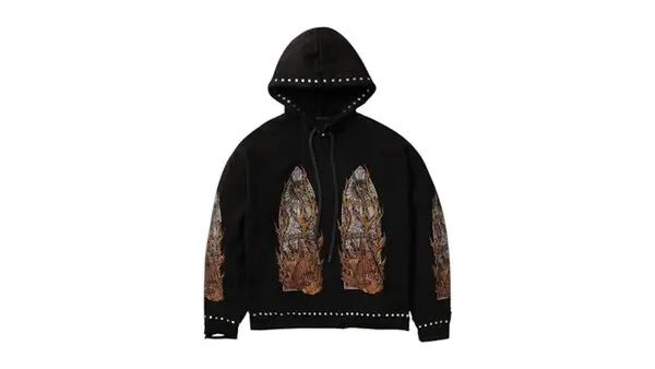 WHO DECIDES WAR BY EV BRAVADO Hardware Hooded Pullover - Black