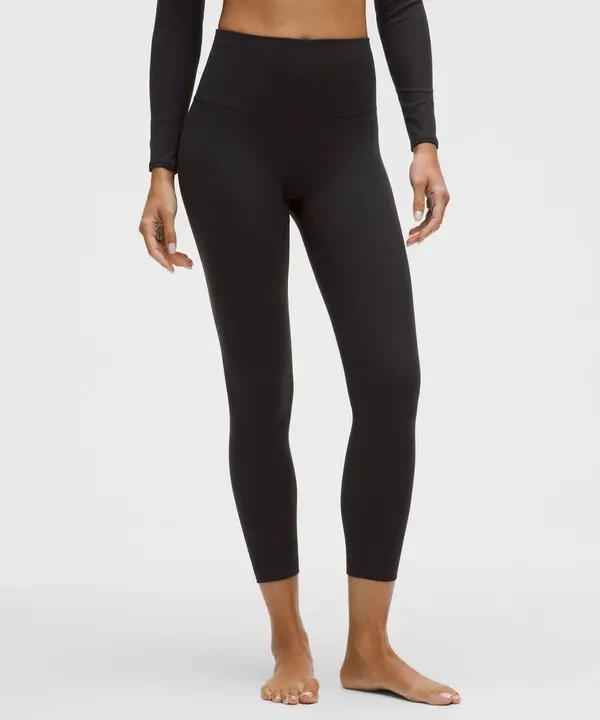 Lululemon Align™ High-rise Pant 25" Buttery-soft Nulu Fabric For Yoga And Comfort