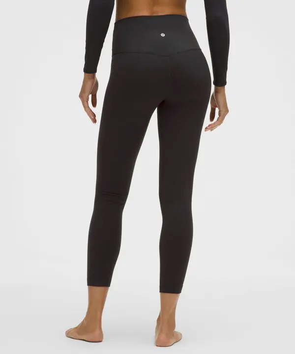 Lululemon Align™ High-rise Pant 25" Buttery-soft Nulu Fabric For Yoga And Comfort