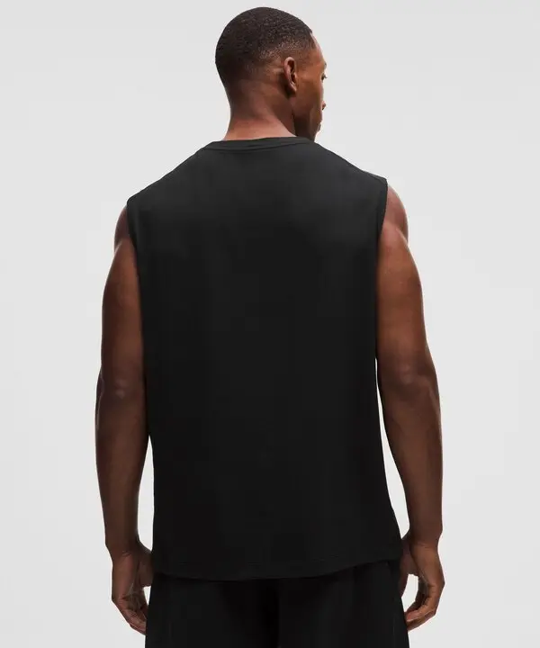 Lululemon Mesh Soft Jersey Sleeveless Tank Top - Black