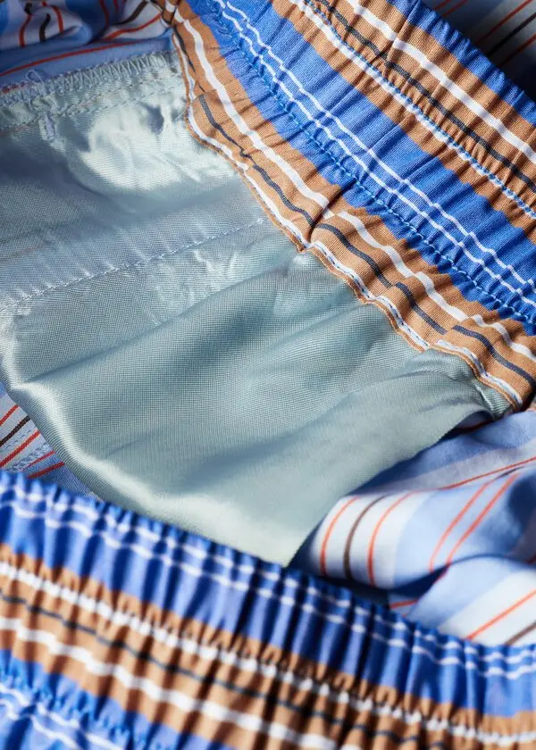 Paul Smith Striped Cotton Shorts
