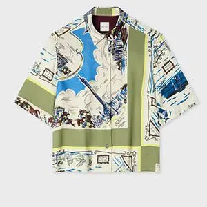 Paul Smith Viscose Short-sleeve Shirt
