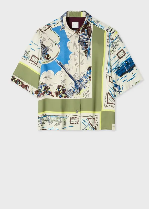 Paul Smith Viscose Short-sleeve Shirt