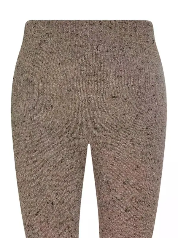 THE ROW Mumuka Ribbed Leggings - Brown