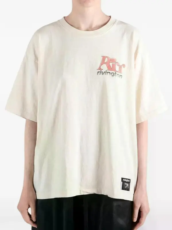 RRR123 Logo Print T-shirt
