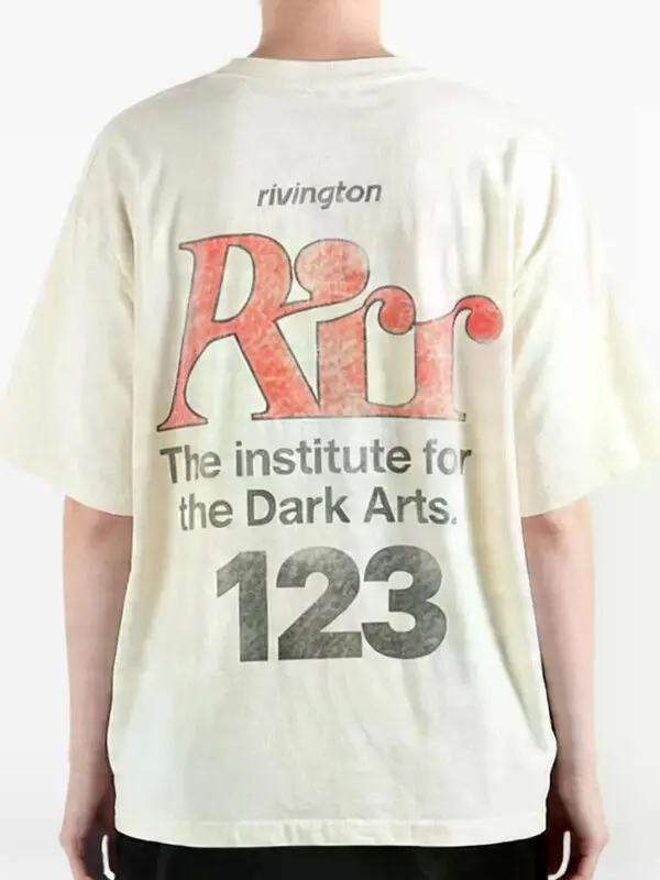 RRR123 Logo Print T-shirt