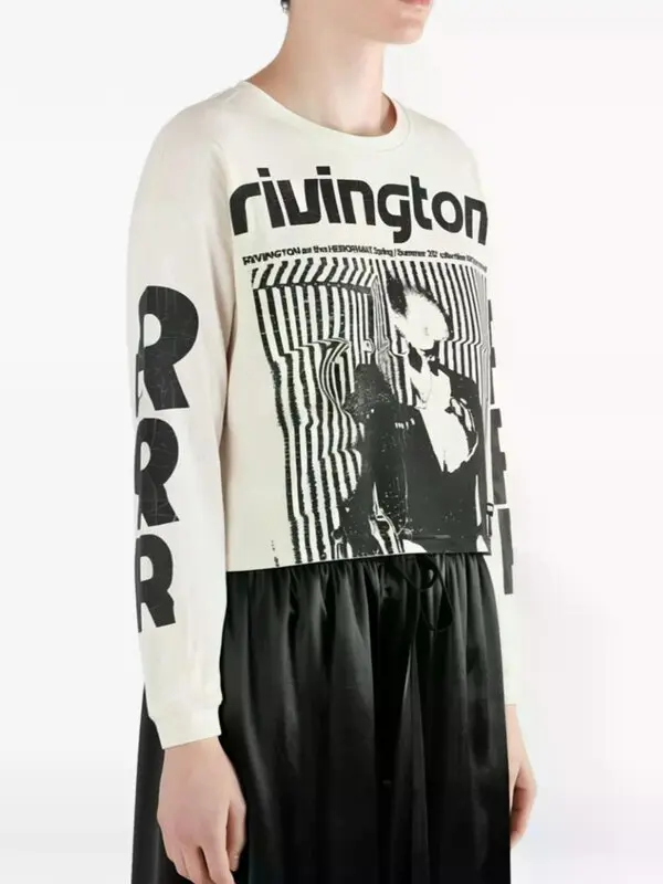 RRR123 Isness Cva Graphic Print Long-sleeved T-shirt