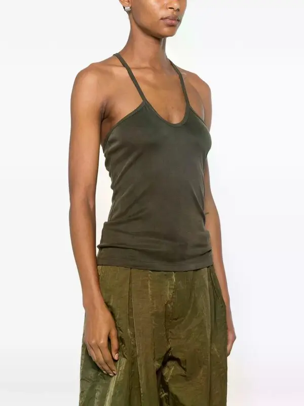 Imperial Ribbed Knit Racerback Top