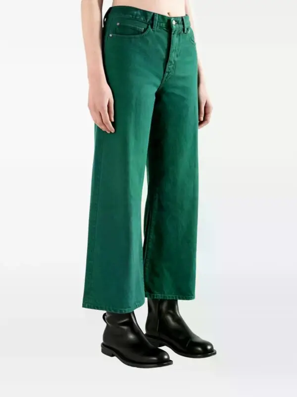 THE ELDER STATESMAN Hunter Wide-leg Jeans