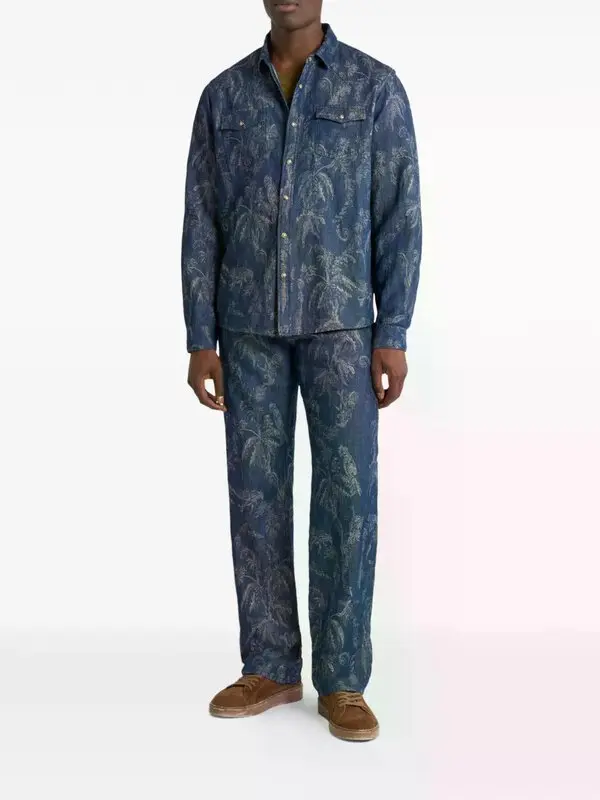 Etro All-over Jacquard-motif Shirt