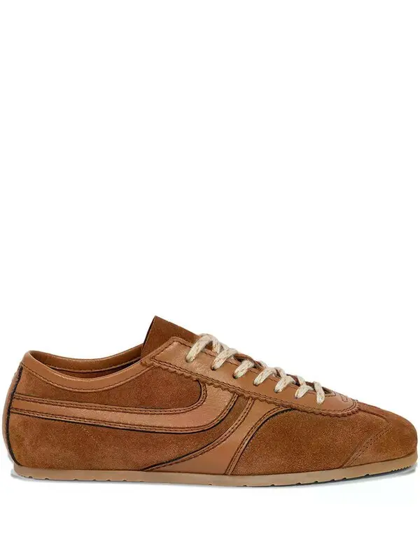 Dries Van Noten Suede Panel Sneakers
