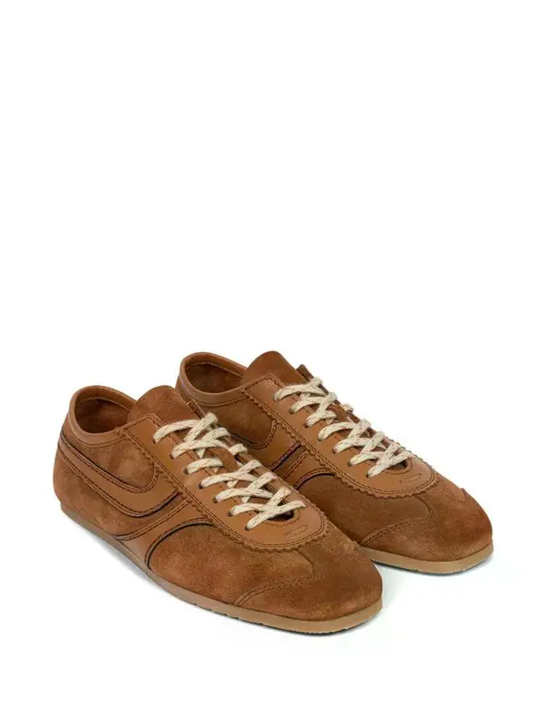 Dries Van Noten Suede Panel Sneakers