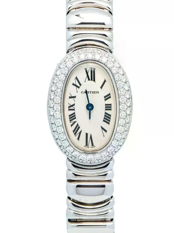 Cartier Mini Baignoire Diamond 18mm Watch