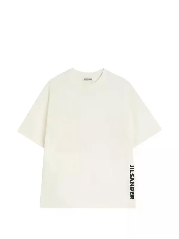 JIL SANDER Logo-print Crew-neck T-shirt - White