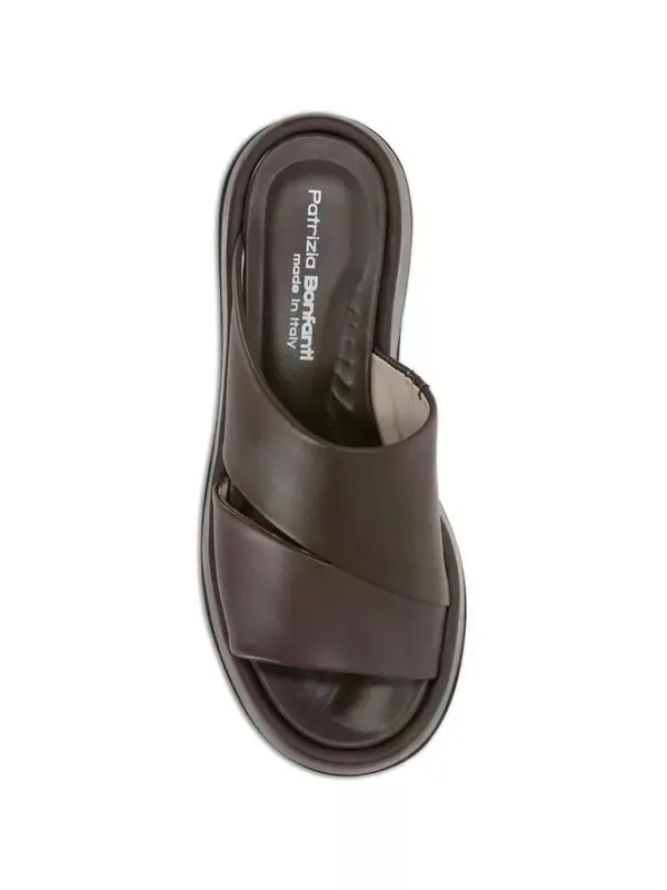 PATRIZIA BONFANTI Platform Crossover-strap Sandals