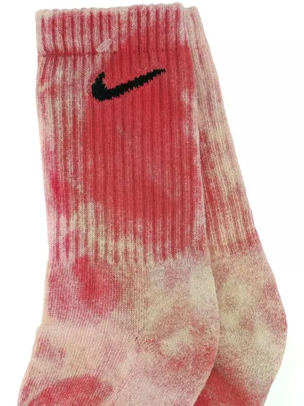 WEARART Logo Embroidered Tie-dye Socks