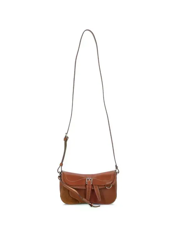 BOLDRINI Bolduini Contrast Stitch Buckle-fastening Cross Body Bag